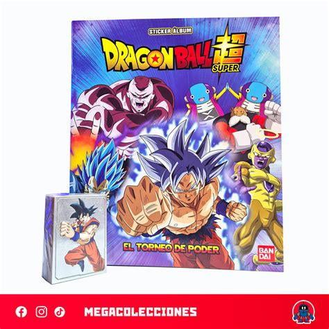 Álbum Dragon Ball Super El Torneo del Poder Set completo de figuras