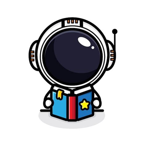Lindo Astronauta Vector Premium
