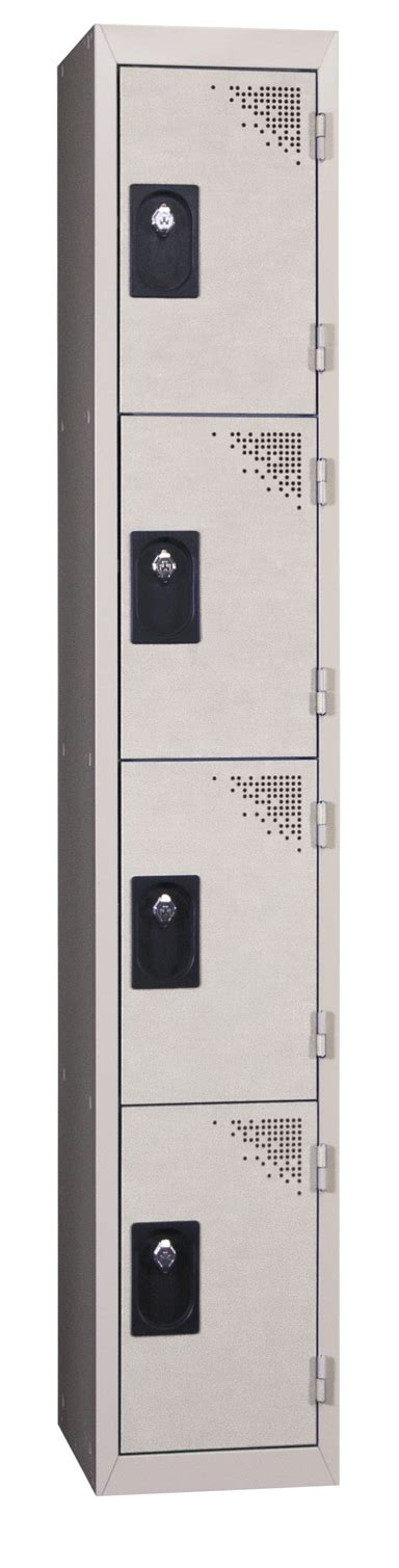 Vestiaire Multicases 4 Cases Superposees 1 Colonne Larg 300mm EVP