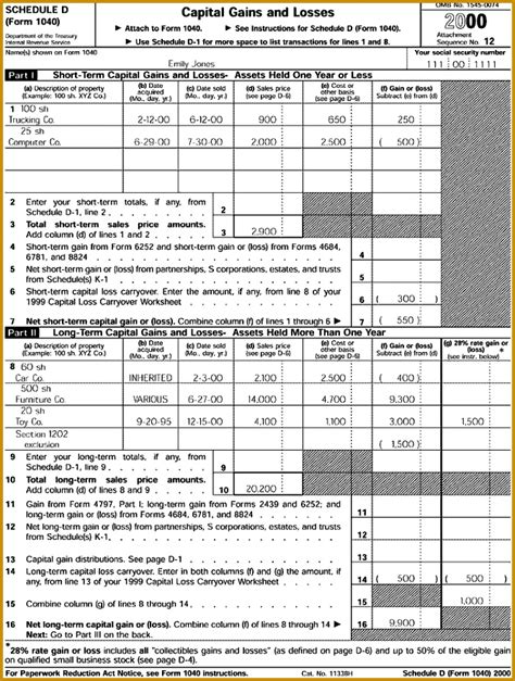 Irs Capital Loss Carryover Worksheet 2024