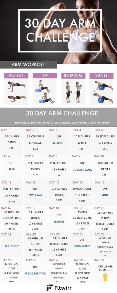 Sculpt Your Best Arms Ever With This 30 Day Arm Workout Challenge 30