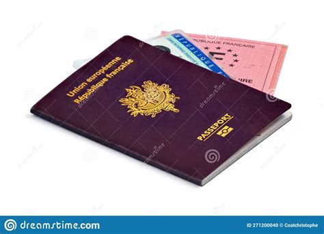French Identity Papers Biometric Passport ID Card And Driver S