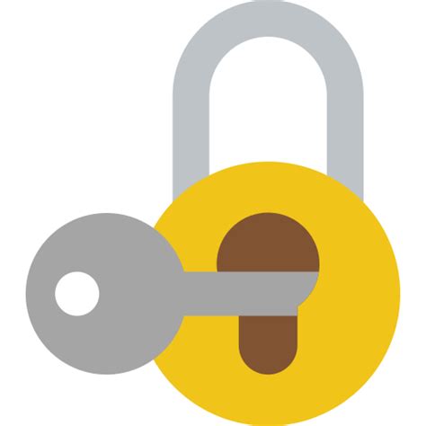 Padlock Basic Miscellany Flat Icon