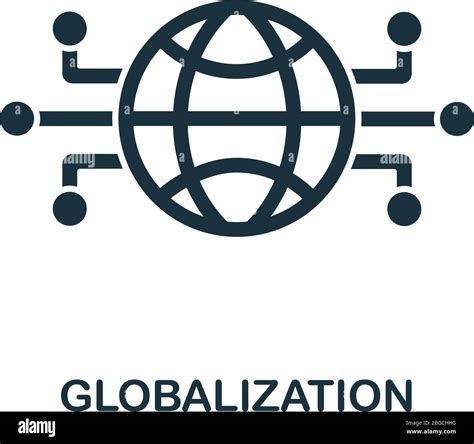 Globalization Icon From Digitalization Collection Simple Line