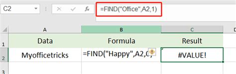 How To Use The FIND Function In Excel Easy Understanding My