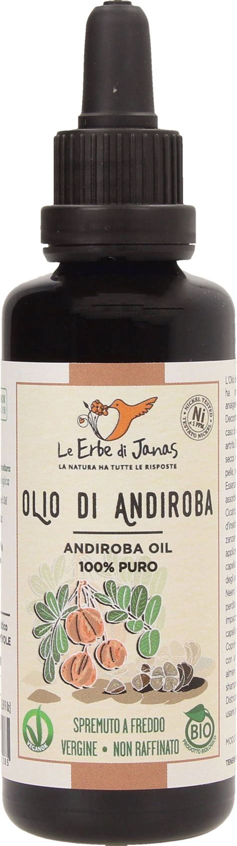 Le Erbe Di Janas Carapa Guaianensis Oil 50 Ml Ecco Verde Online Shop