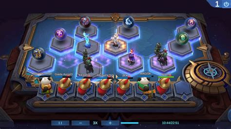 MAGIC CHESS All 6 WEAPON MASTER SYNERGY ARE 3 STARS 21 WINNING