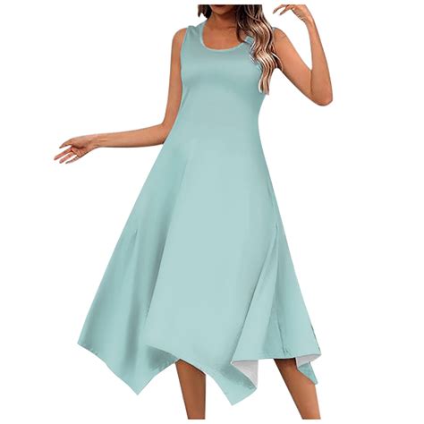 Ediodpoh Women S Fashion Spring And Summer Solid Color Retro Irregular