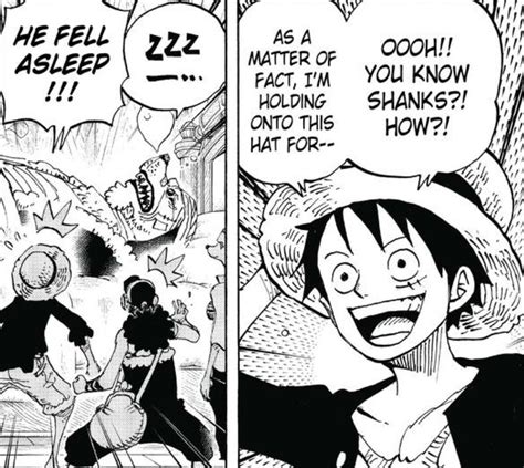 One Piece Shanks And Luffy Meet Again