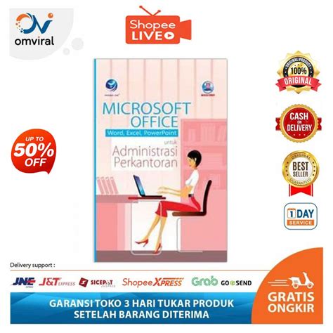Jual Buku Microsoft Office Word Excel Powerpoint Untuk Administrasi