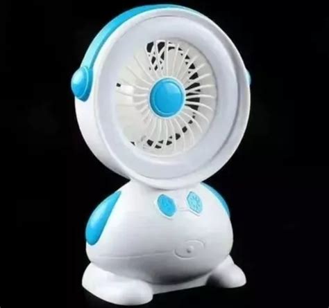Ventilador De Mesa Con Luz Recargable MercadoLibre