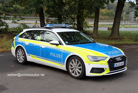 Polizeiautos De Audi A Avant Quattro Tdi