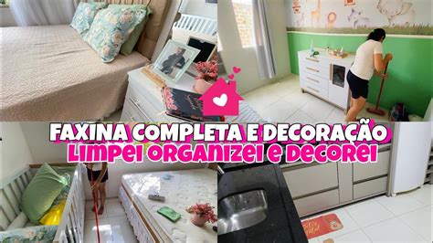 Muita Sujeira No Quarto Faxinei Organizei E Decorei A Casa Faxina