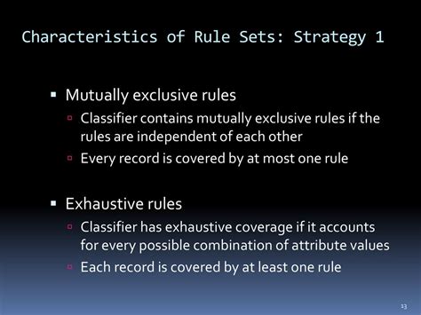 data mining rule classifiers ppt download