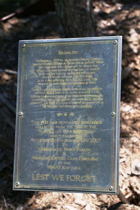Lone Pine Monument Australia