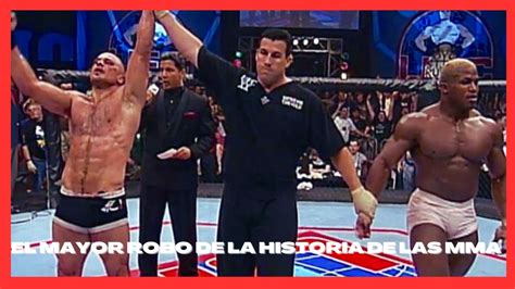 EL MAYOR ROBO De LAS MMA BAS RUTTEN Vs KEVIN RANDLEMAN YouTube