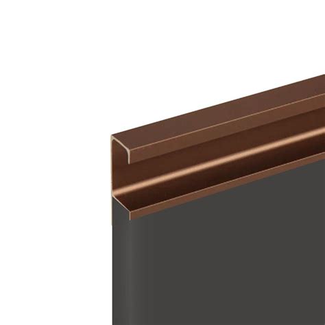 Puxador Perfil Bronze Encaixe Para Portas E Gaveta 15 X 30 Mm DMA 2