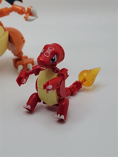 Mavin Mega Construx Pokemon Charmander Evolution Building Set