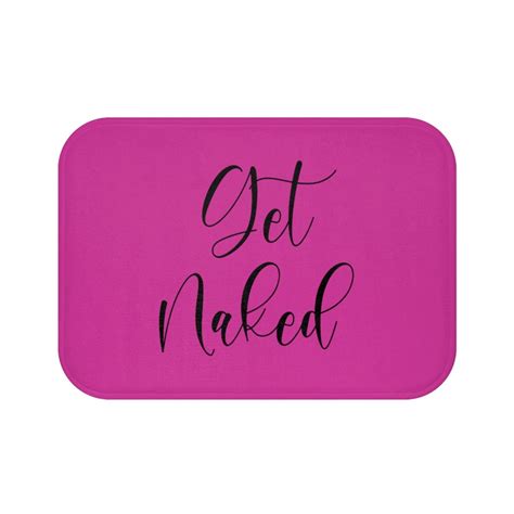 Tapis De Bain Get Naked D Cor De Salle De Bains Tapis De Etsy France