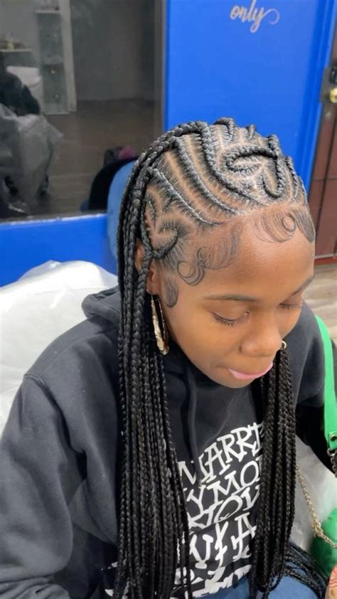 Hairrbyymiaa On Instagram Hearts Hearts Heartss Medium Fulani Braids