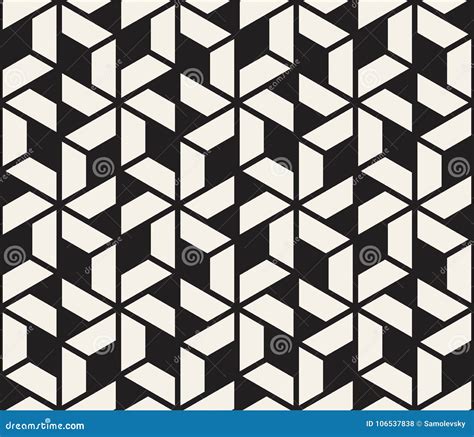 Vector Seamless Pattern Modern Stylish Abstract Texture Repeating
