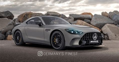 Next Gen 2023 Mercedes AMG GT Parades Sleek Design In Prototype Based