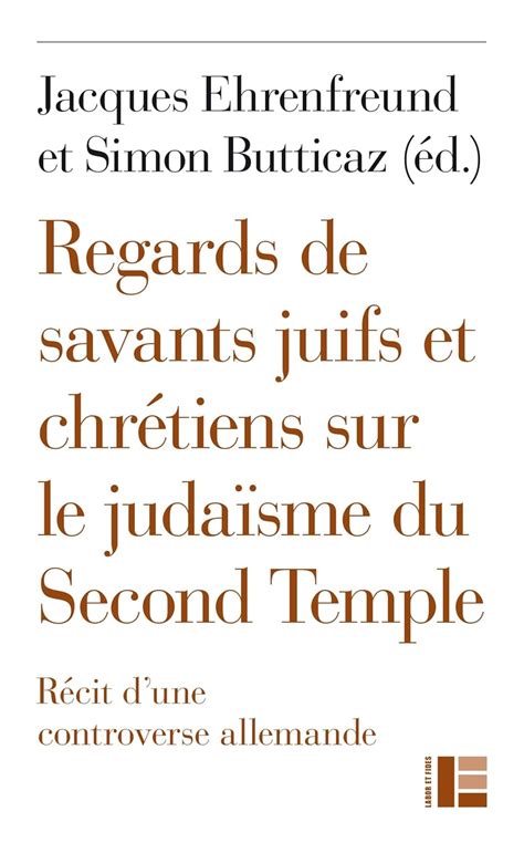Amazon Regards de savants juifs et chrétiens sur le judaïsme du