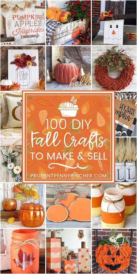 100 DIY Fall Crafts To Make And Sell Prudent Penny Pincher