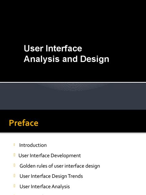 an analysis of user interface design trends and best practices for creating intuitive and