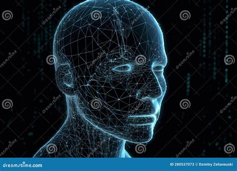 Imagen De Rayos X De La Cabeza Humana Ai Generativo Stock De