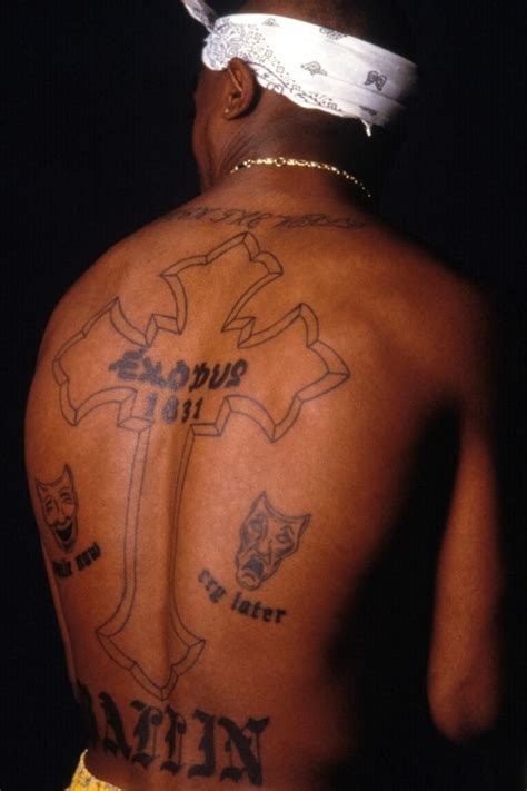 Tupac S Tattoos Are So Famous But Why Meanings Behind Tupac S Tattoos