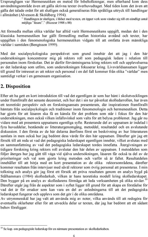 PEDAGOGISKT LEDARSKAP I FÖRSKOLAN I EN INTEGRERAD ORGANISATION PDF