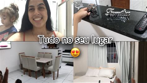 TOUR PELA MINHA CASA NOVA PÓS MUDANÇA Tudo no seu lugar Muitas