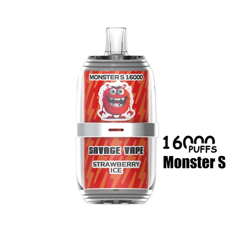 EU Warehouse Original Savage Monster S 16000 15000 Puffs Desechables