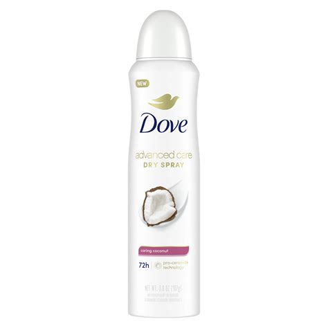 Dove Advanced Care Dry Spray Antiperspirant Deodorant Coconut Shop