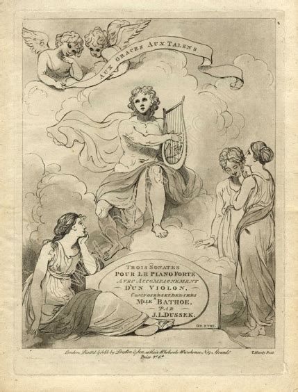DUSSEK Jan Ladislav 1760 1812 Museum Of Music History