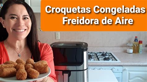 Croquetas congeladas en Freidora de Aire recetástico