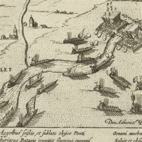 Ontzet Van Leiden 1574 Simon Frisius Frans Hogenberg 1613 1615