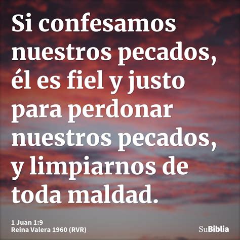 1 Juan 1 9 Biblia