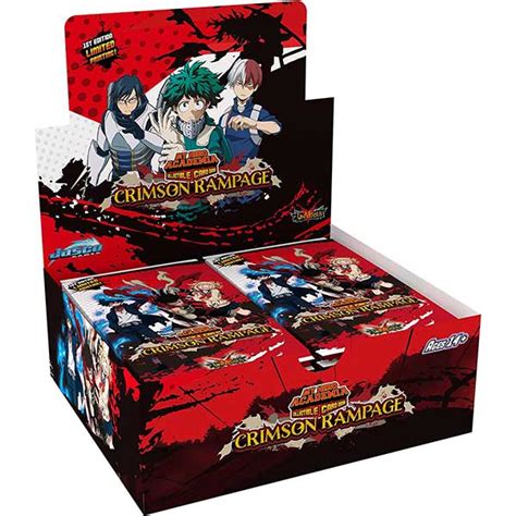 My Hero Academia Collectible Card Game Series 2 Unlimited Crimson