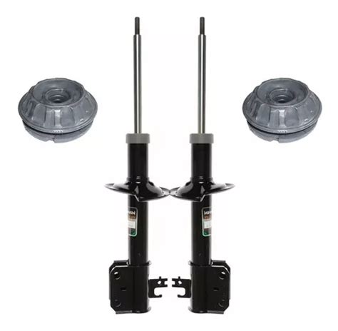 Kit 2 Amortiguador Delantero Corven Cazoletas Toyota Etios