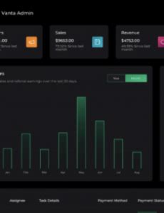 Program Management Dashboard Template