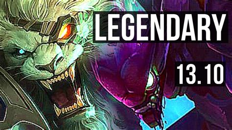 RENGAR Vs KHA ZIX JNG Legendary 22 2 3 1 9M Mastery 600 Games