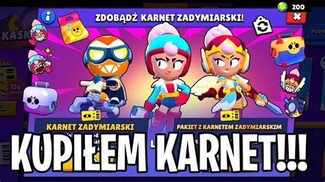 Kupiłem Nowy Karnet Zadymiarski W 12 Sezonie Brawl Stars Polska