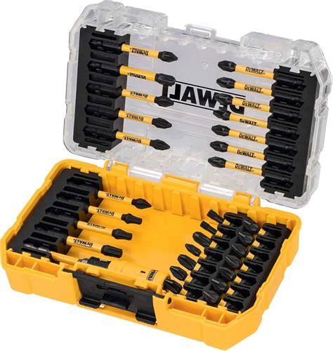 Dewalt Piece Flextorq Impact Screwdriver Bit Set In Toughcase