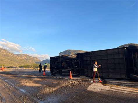 Muertos Y Lesionados Saldo Preliminar De Volcadura De Autob S En