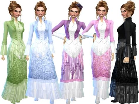 Sims 4 Victorian Clothes