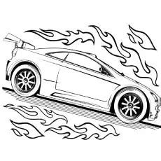 Top Free Printable Hot Wheels Coloring Pages Online
