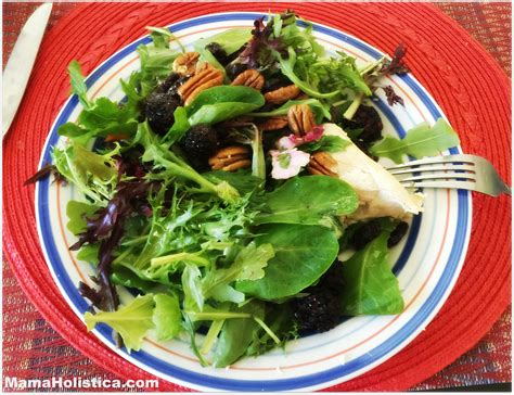 Receta De Ensalada Verde Con Pollo Y Pecanas Mam Hol Stica