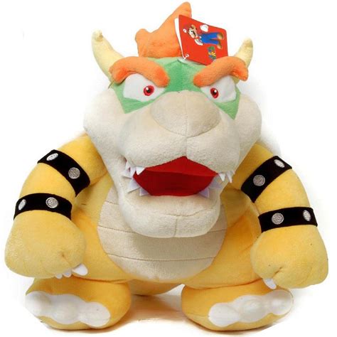 Super Mario Bros Bowser Plush Doll Oriental Trading